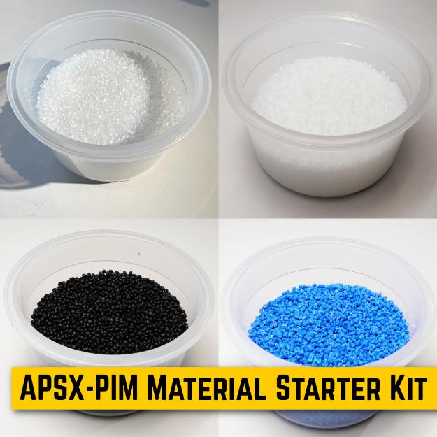 APSX-PIM Plastic Material Starter Kit| APSX Machines
